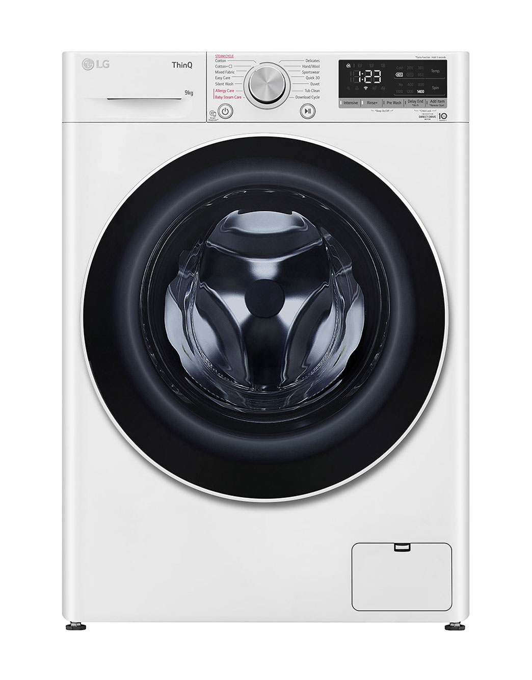 LG WFB0914WH Front-Load Washer | 9 kg | LG SA_EN