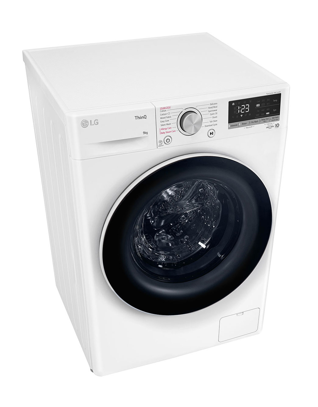 LG WFB0914WH Front-Load Washer | 9 kg | LG SA_EN