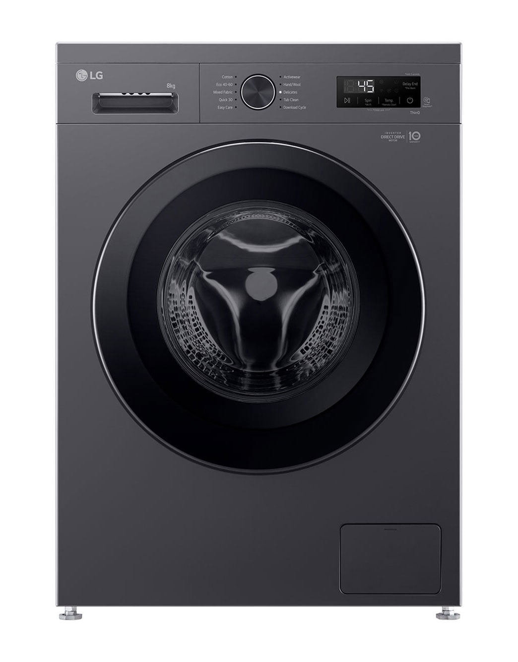 8 kg Washer | Front Load washing Machine | 6 Motion DD | Steam |ThinQ ...