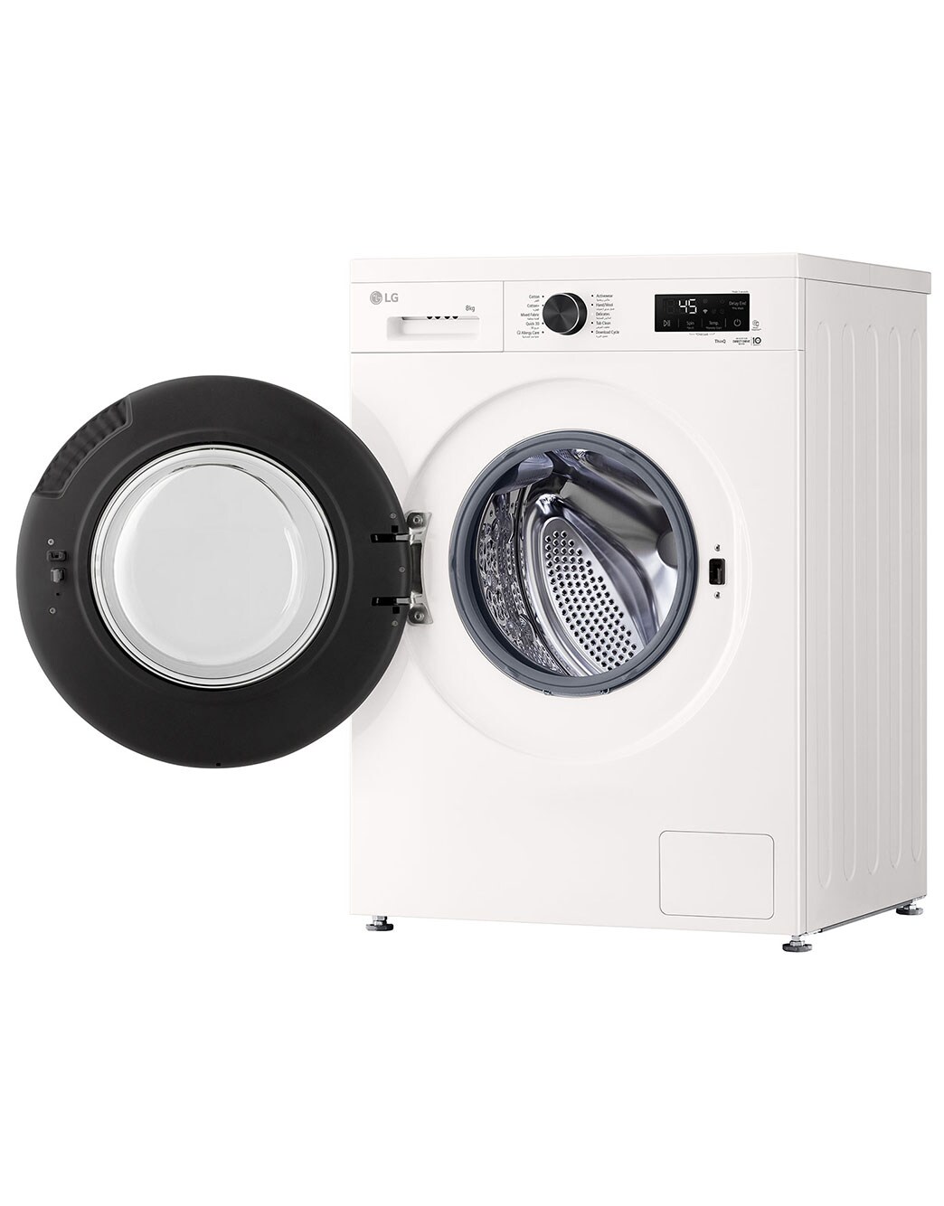 8 kg Washer | Front Load washing Machine | 6 Motion DD | Steam |ThinQ ...
