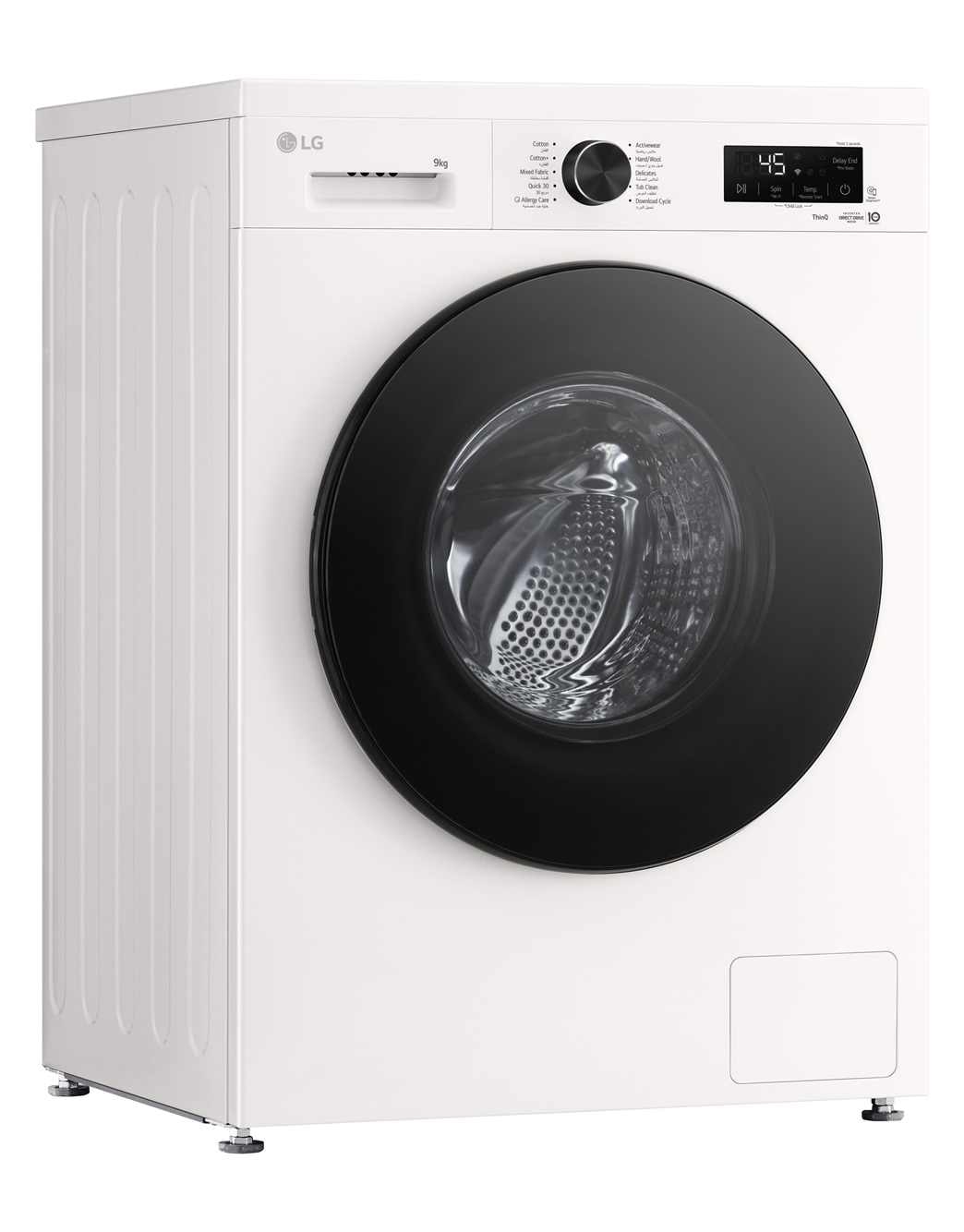 9 kg Washer | Front Load washing Machine | 6 Motion DD | Steam |ThinQ ...