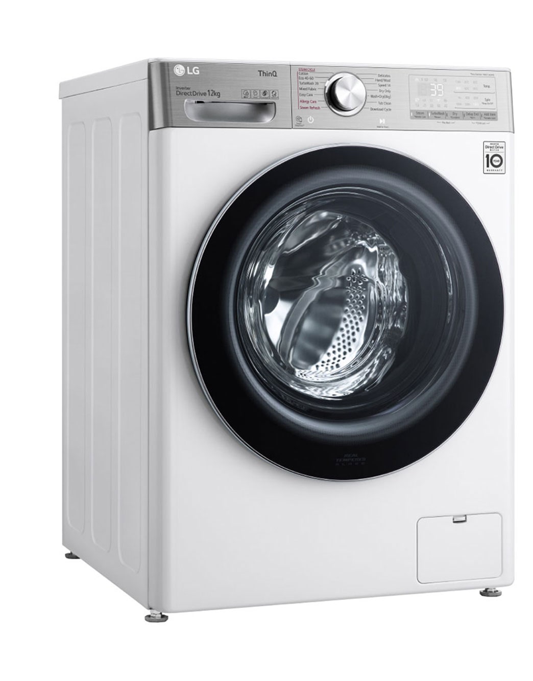 Front load |12 kg | washing machine | White | LG SA_EN