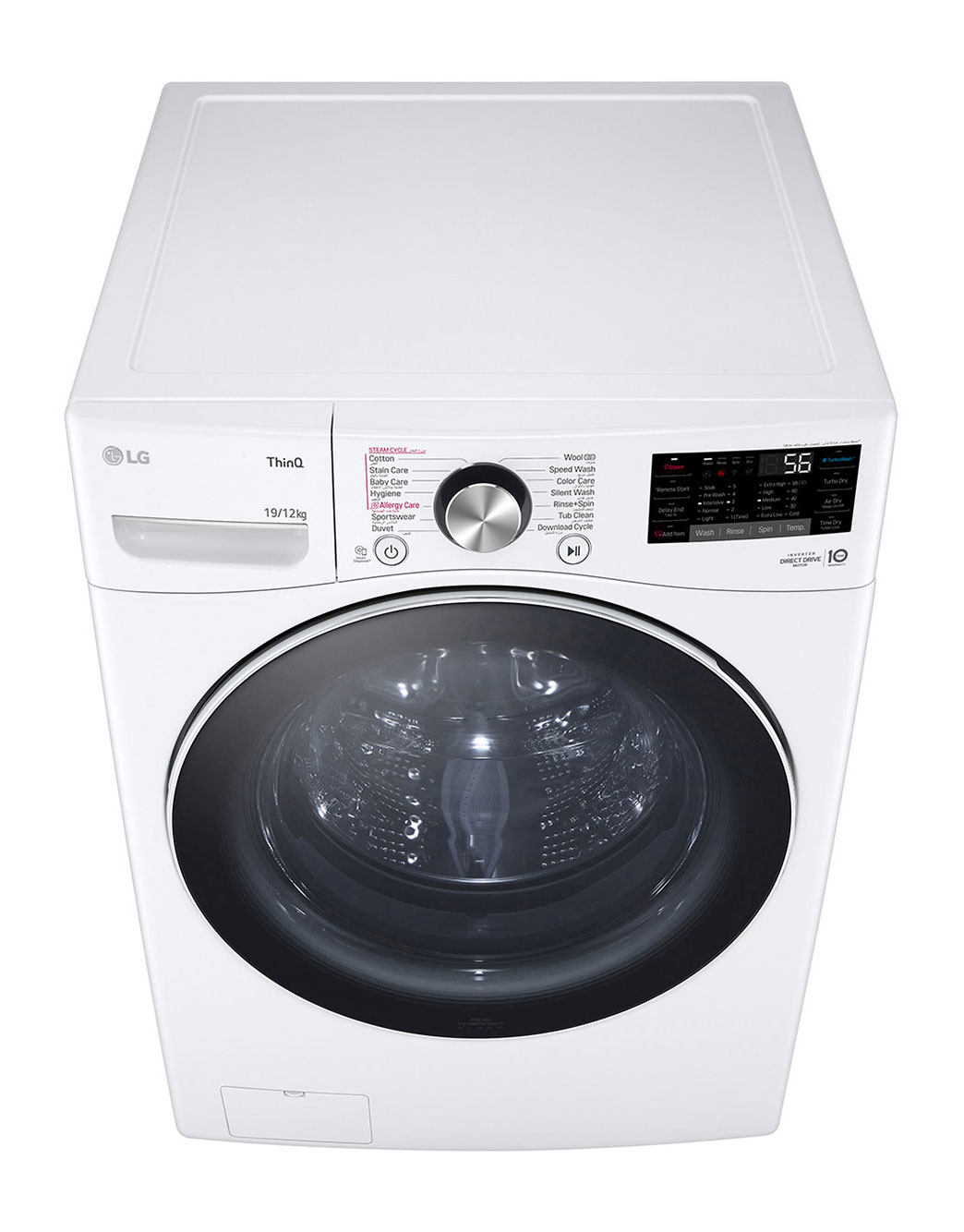 LG WS1912WHT Front-Load Washer Combo | LG SA_EN