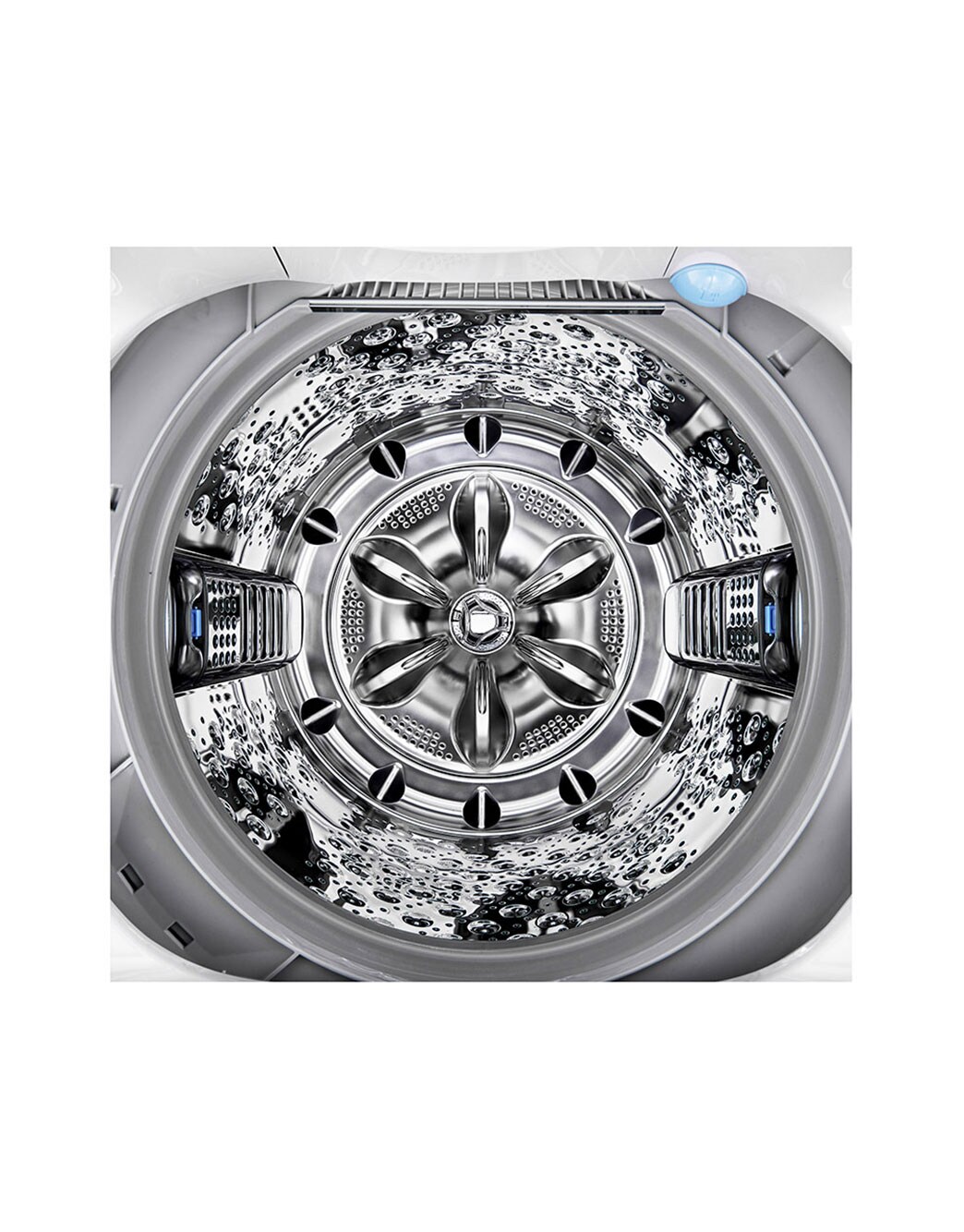 16 Kg Top Load washing Machine, Middle Black Colour, TurboWash3D ...