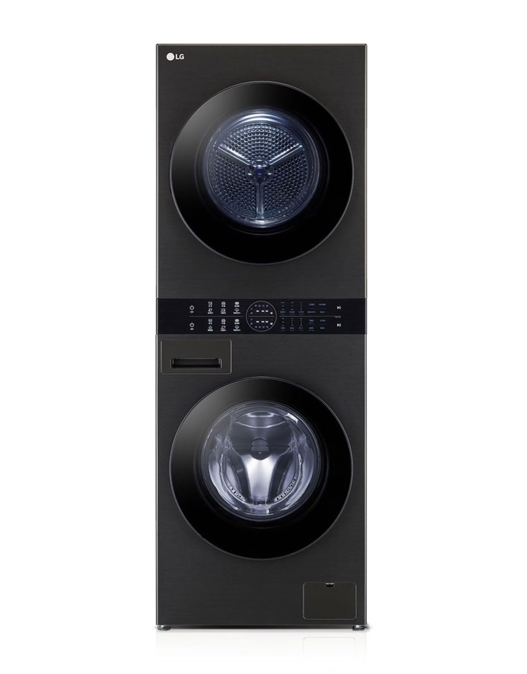 13/10kg LG WashTower™ with Centre Control™, Black Steel color + LG ...
