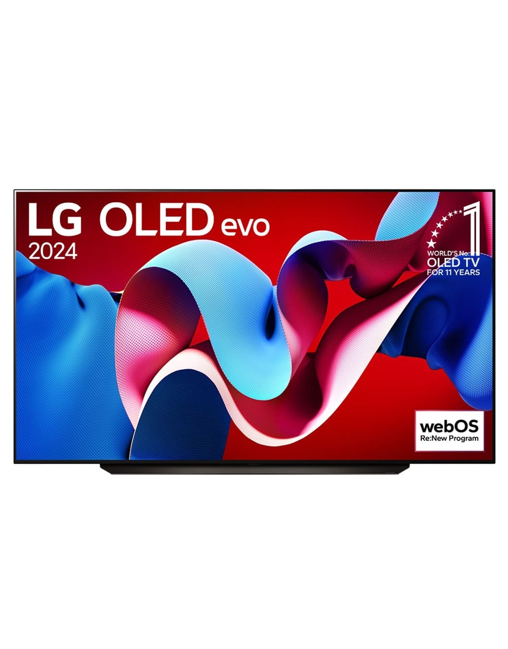 83 inch LG OLED evo AI C4 4K Smart TV 2024 - OLED83C46LA.AMVG | LG ...