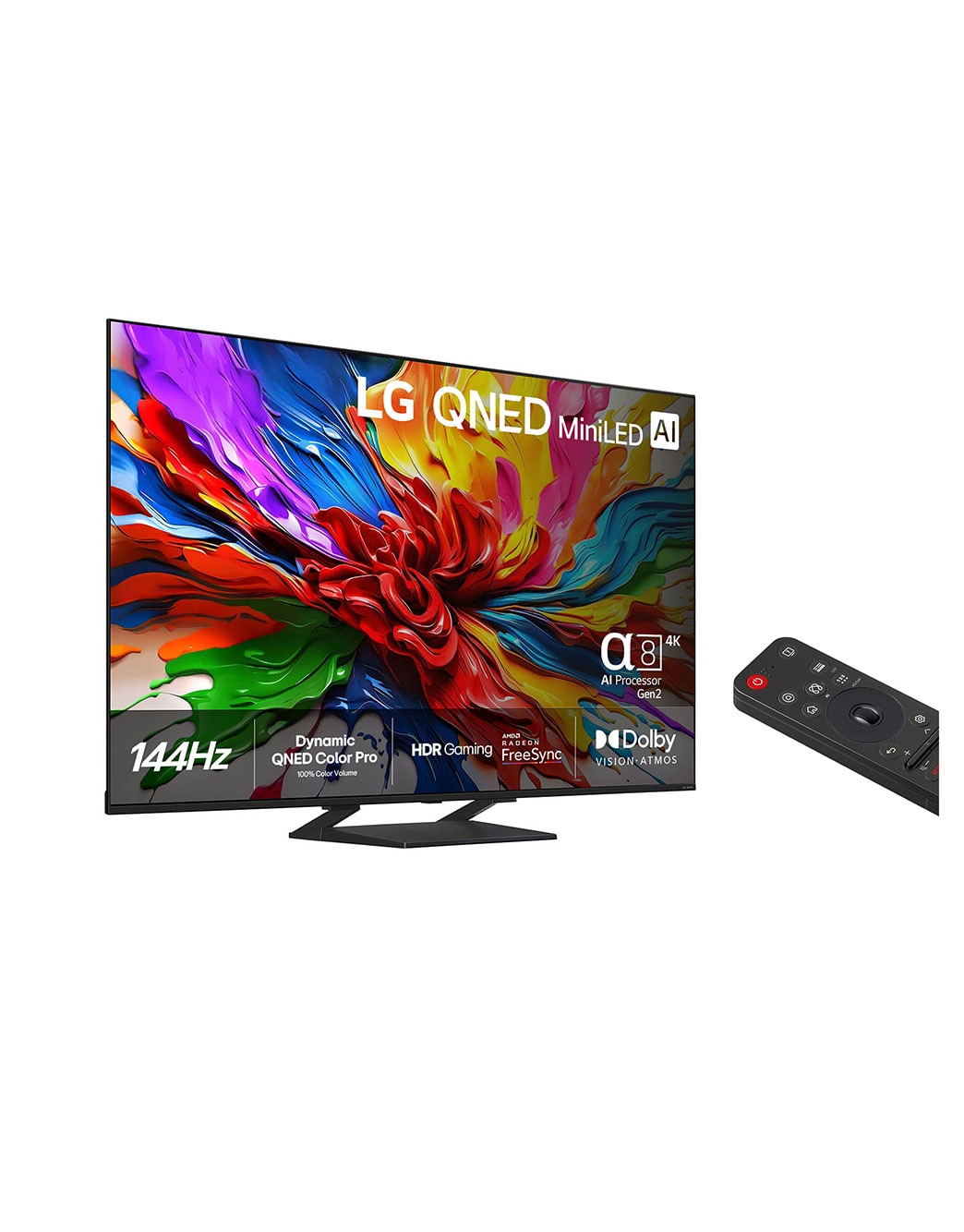 LG 85 tum QNED MiniLED AI QNED93 4K Smart TV 85QNED93A6A.AEUQ | LG Sverige