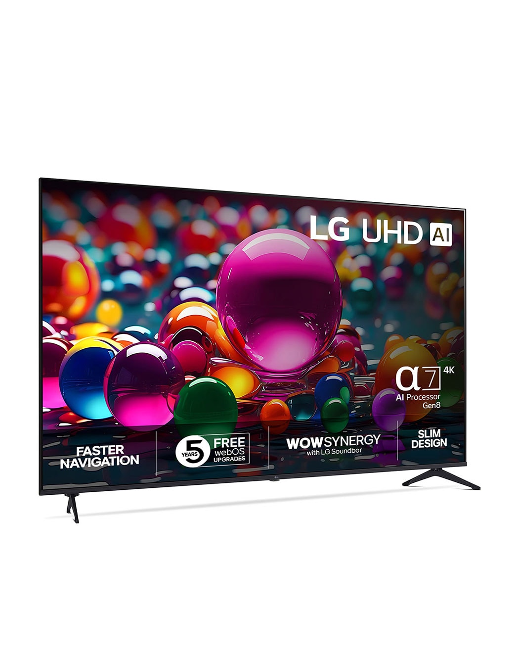 LG 75 tum UHD AI UA75 4K Smart TV 75UA75006LA.AEU | LG Sverige