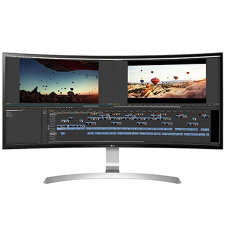34" 21:9 UltraWide® WQHD IPS Curved LED Monitor - 34UC99 | LG SE