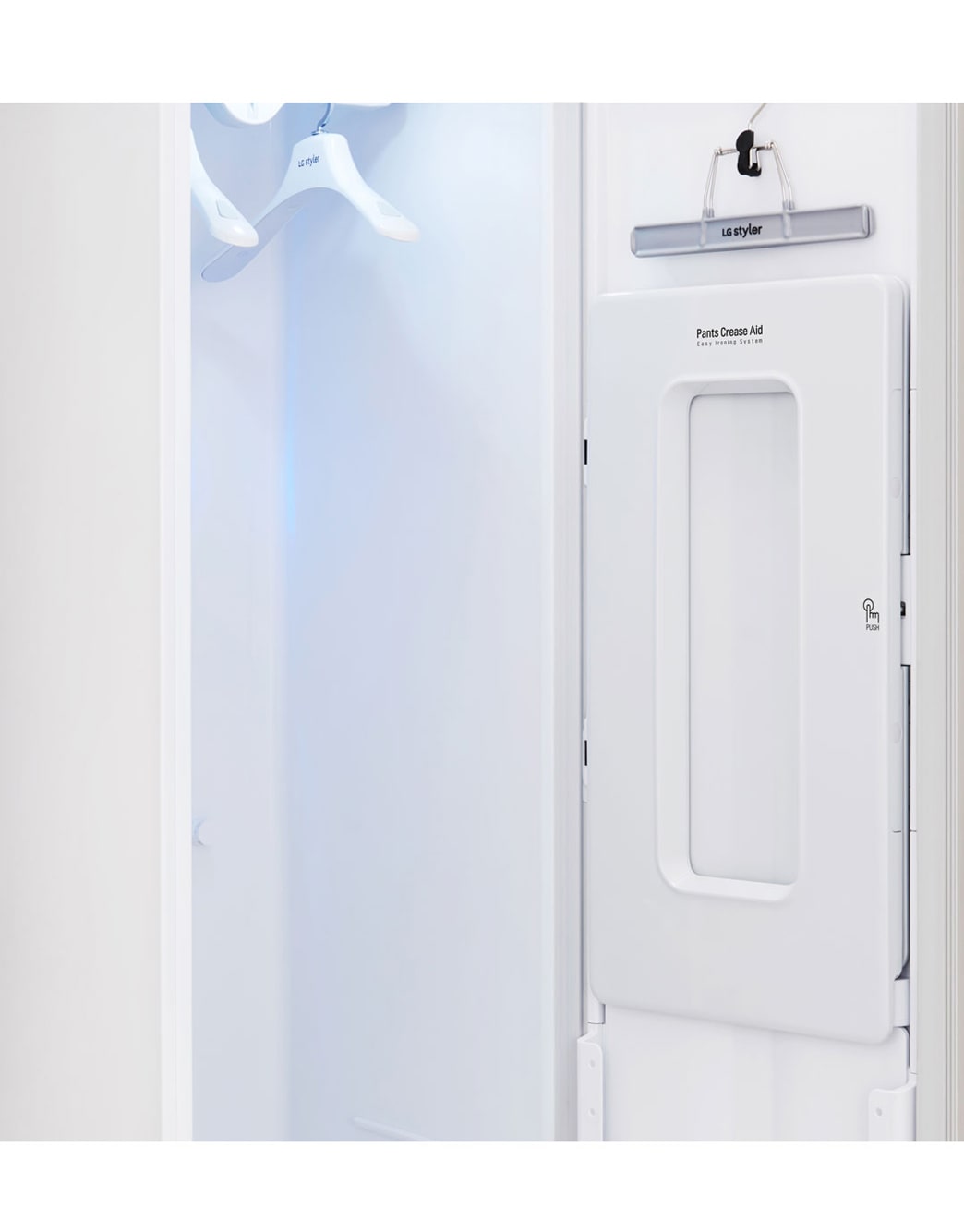 5.2kg LG Styler med spegelglas, TrueSteam® och Wi-Fi - S3MFC | LG SE