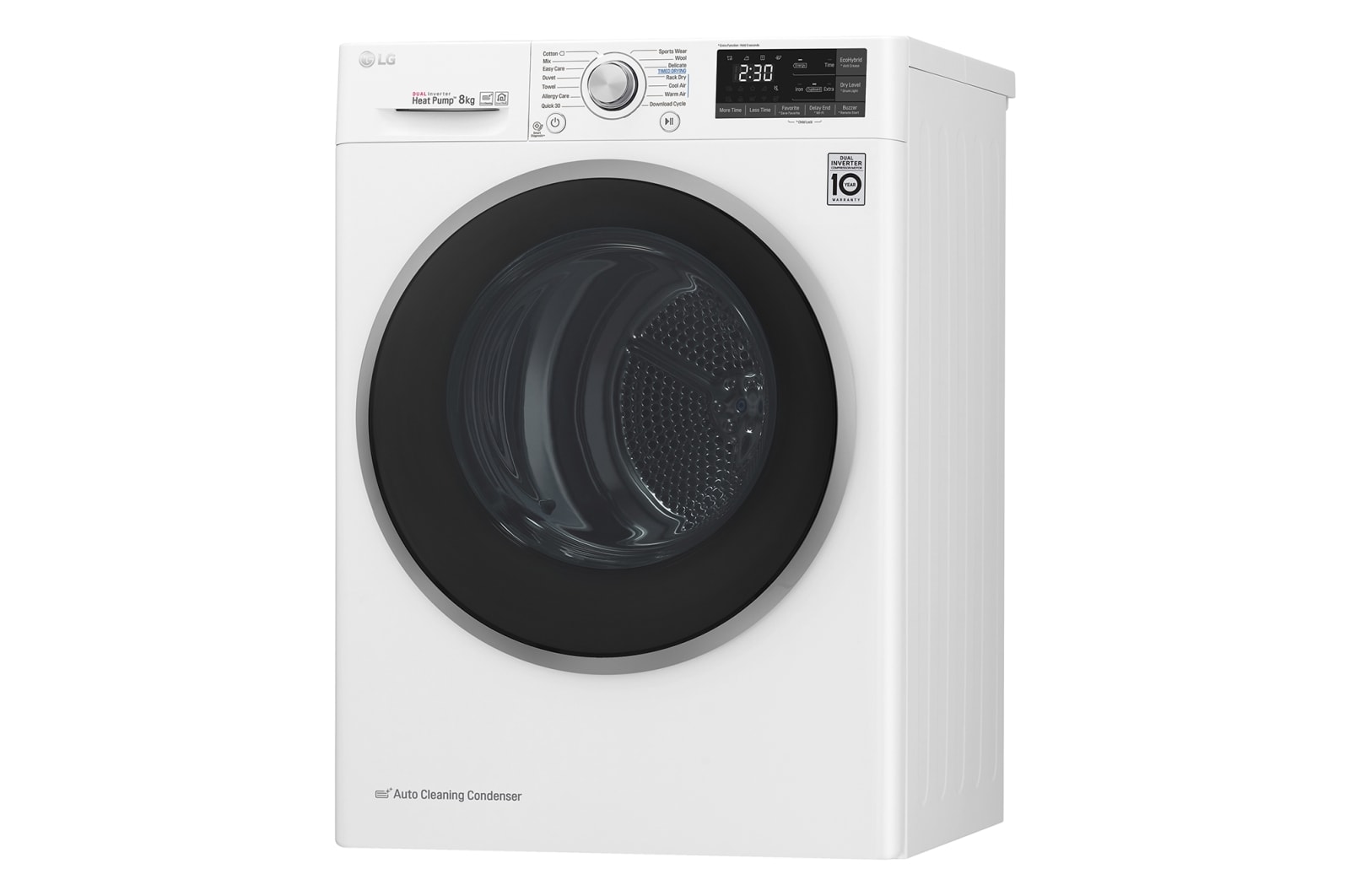 8-kg DUAL Inverter Heat Pump™ -torktumlare med ™ Eco Hybrid™ och ...