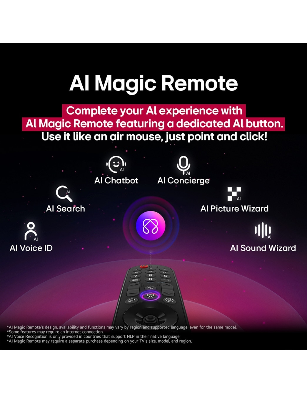 50 Inch LG UHD AI UA73 4K Smart TV - 50UA7350PSB | LG Singapore