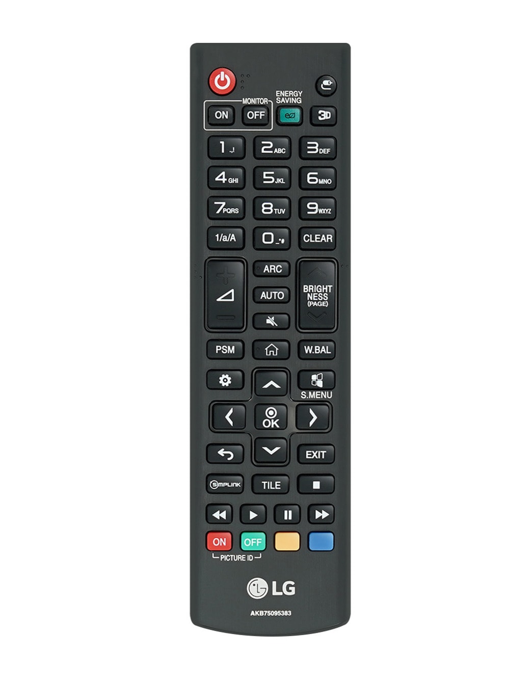 Signage Remote Controller - AKB75095383 | LG SG