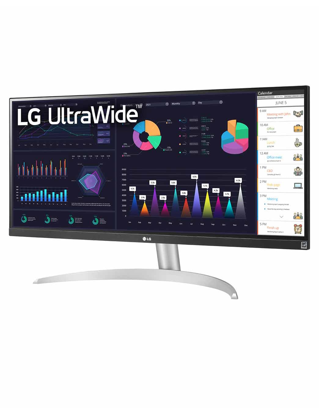 LG UltraWide™ 29" FHD IPS Display Monitor - 29WQ600-W | LG SG