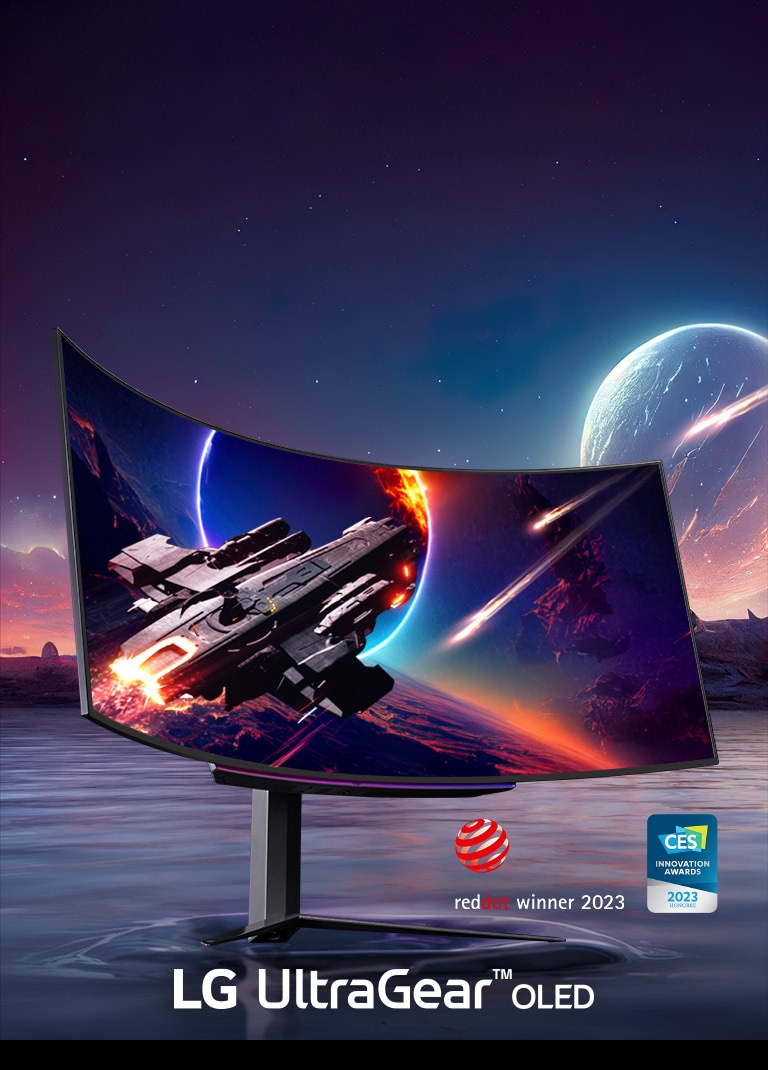 LG WQHD UltraGear™ 45" Curved OLED Display Gaming Monitor with 240Hz ...