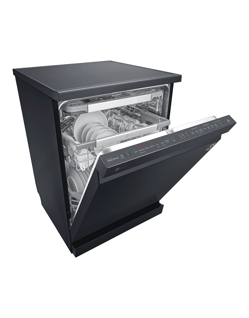 LG QuadWash® & True Steam® Dishwasher in Black | LG Singapore