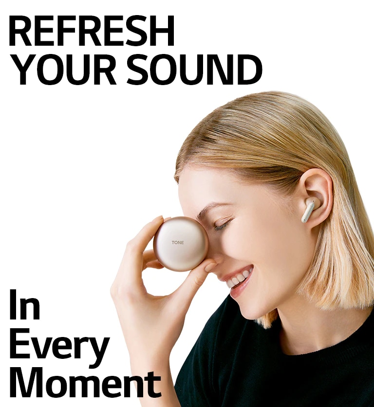LG TONE Free FP8E - Enhanced Active Noise Cancelling True Wireless ...