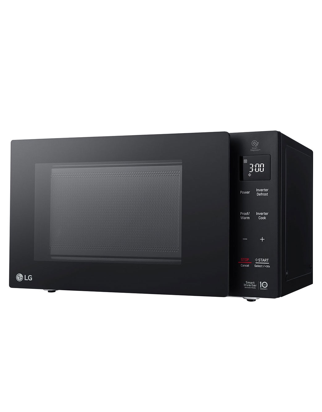 23L Smart Inverter NeoChef® Microwave Oven in Black | LG SG