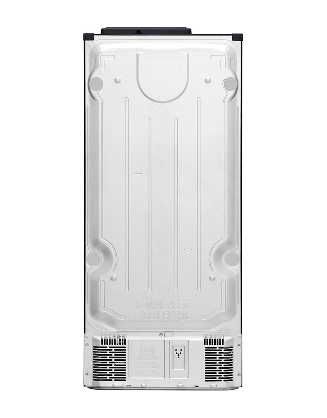 506L Top Freezer with Door Cooling+™ in Black Steel | LG SG