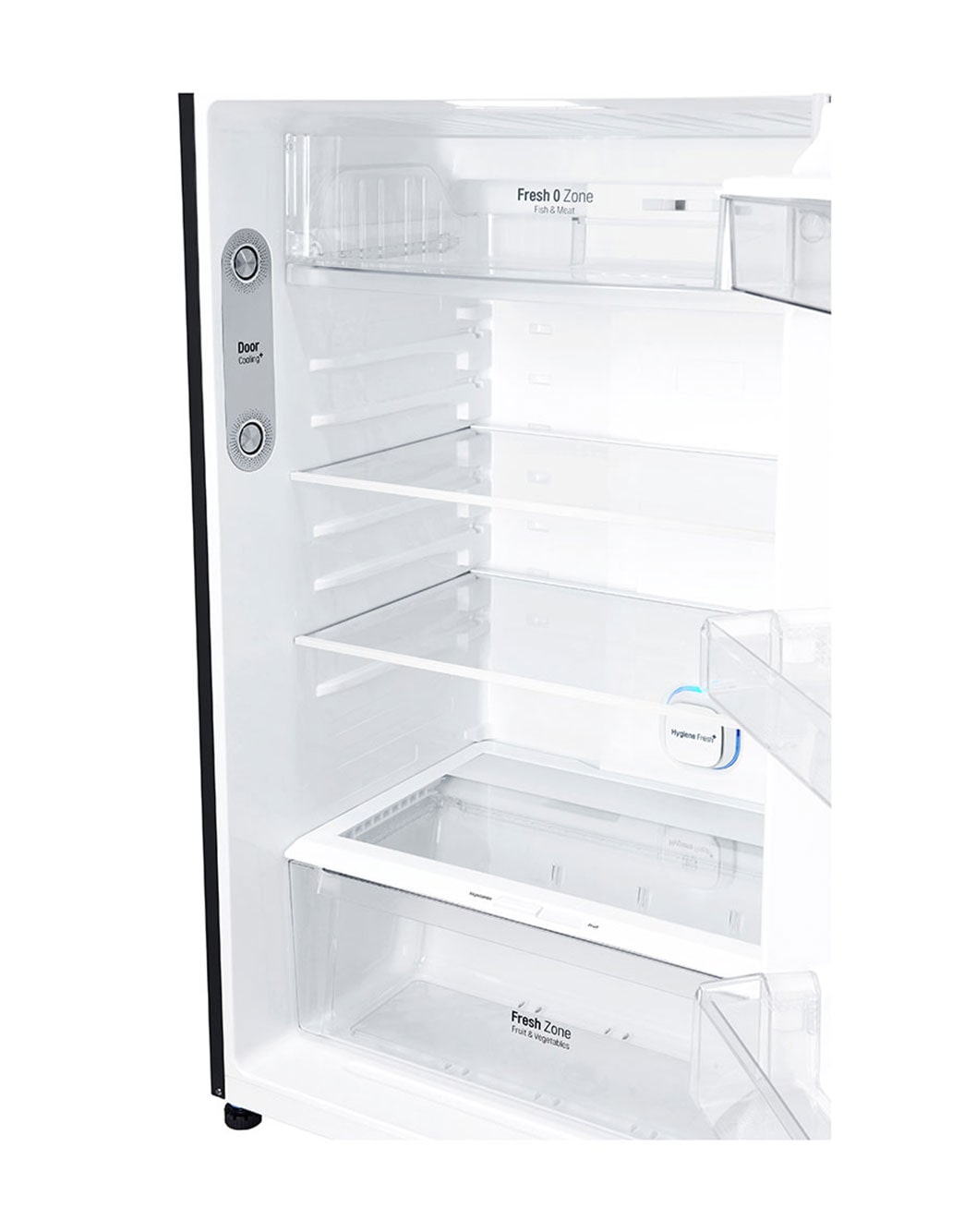 506L Top Freezer with Door Cooling+™ in Black Steel | LG SG