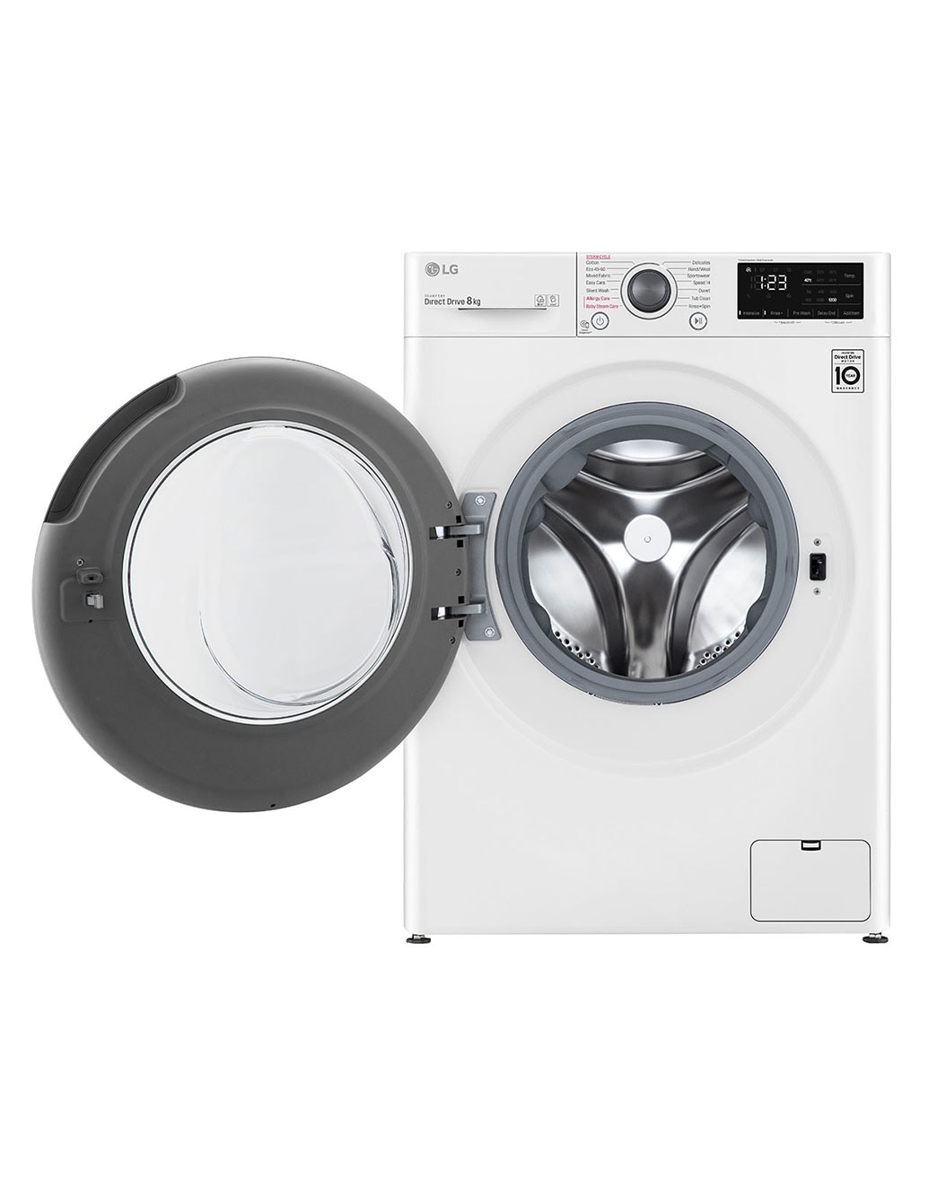 8kg AI DD™ Front Load Washing Machine FV1208S5W | LG SG