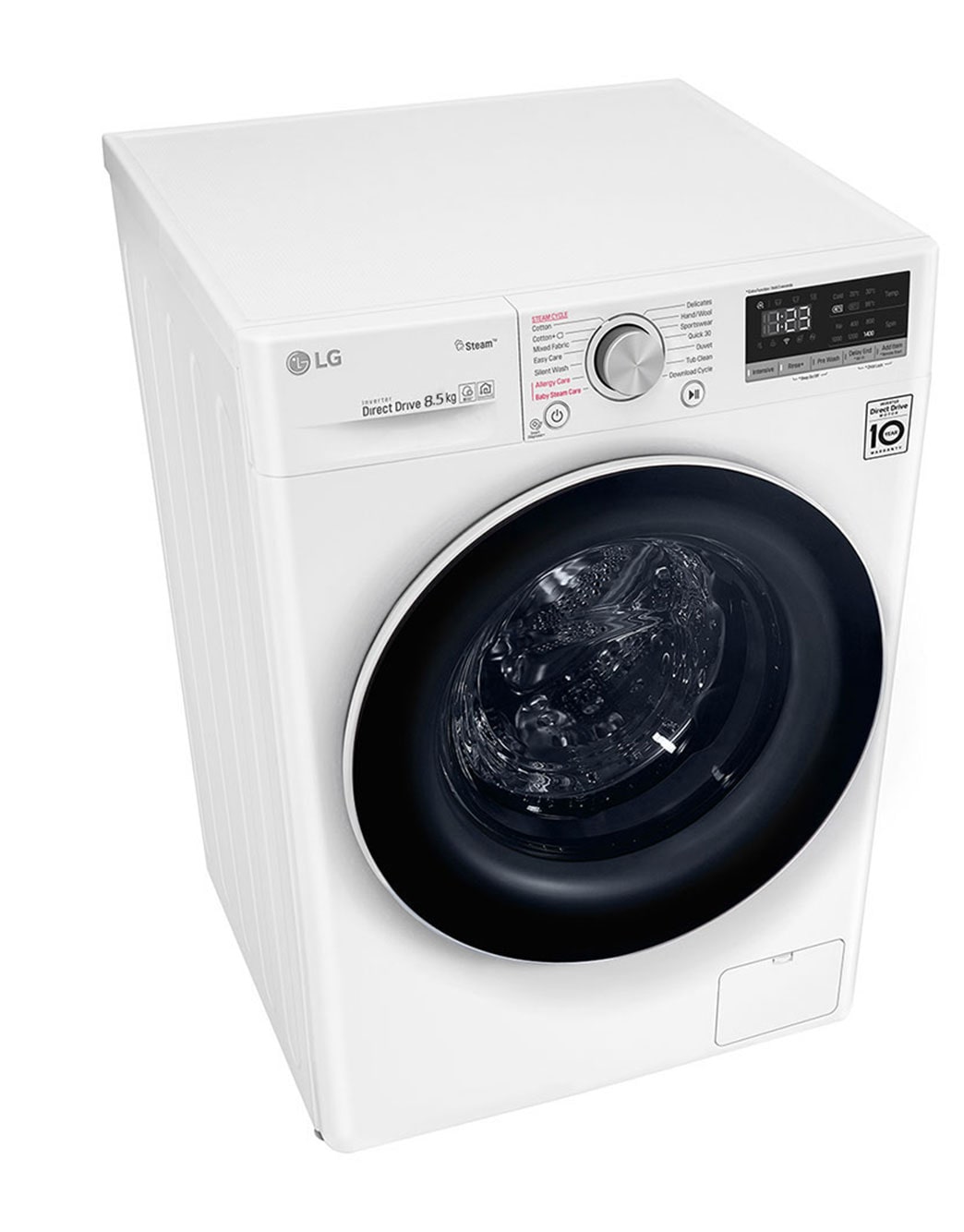 LG 8.5kg, AI Direct Drive Front Load Washing Machine | LG Singapore