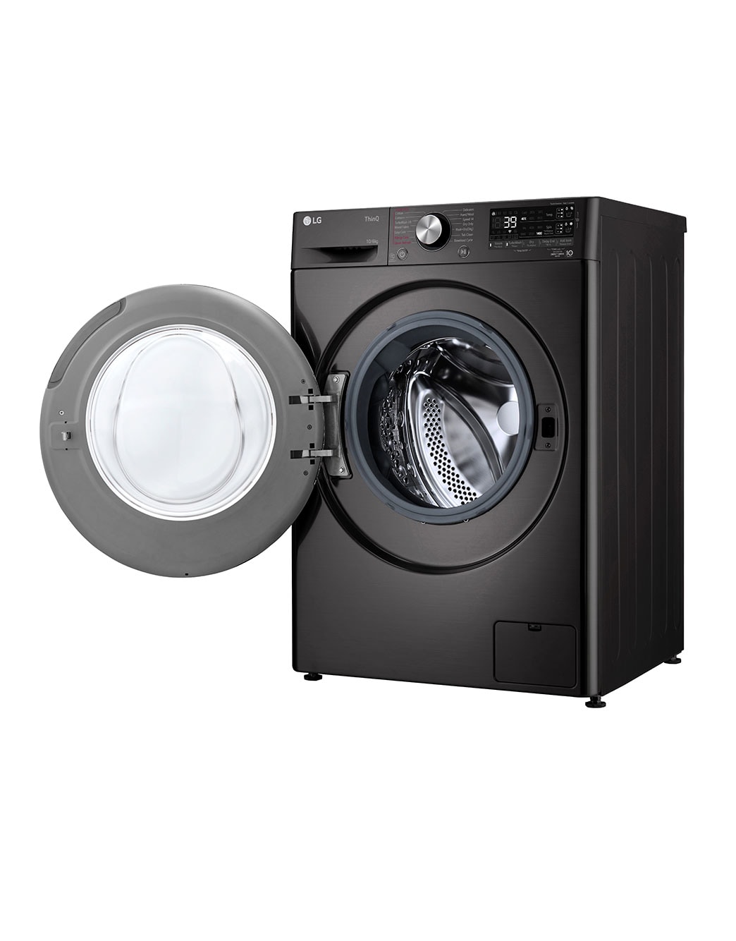 10/6KG LG ThinQ™ Front Load Washing Machine, Black | LG SG