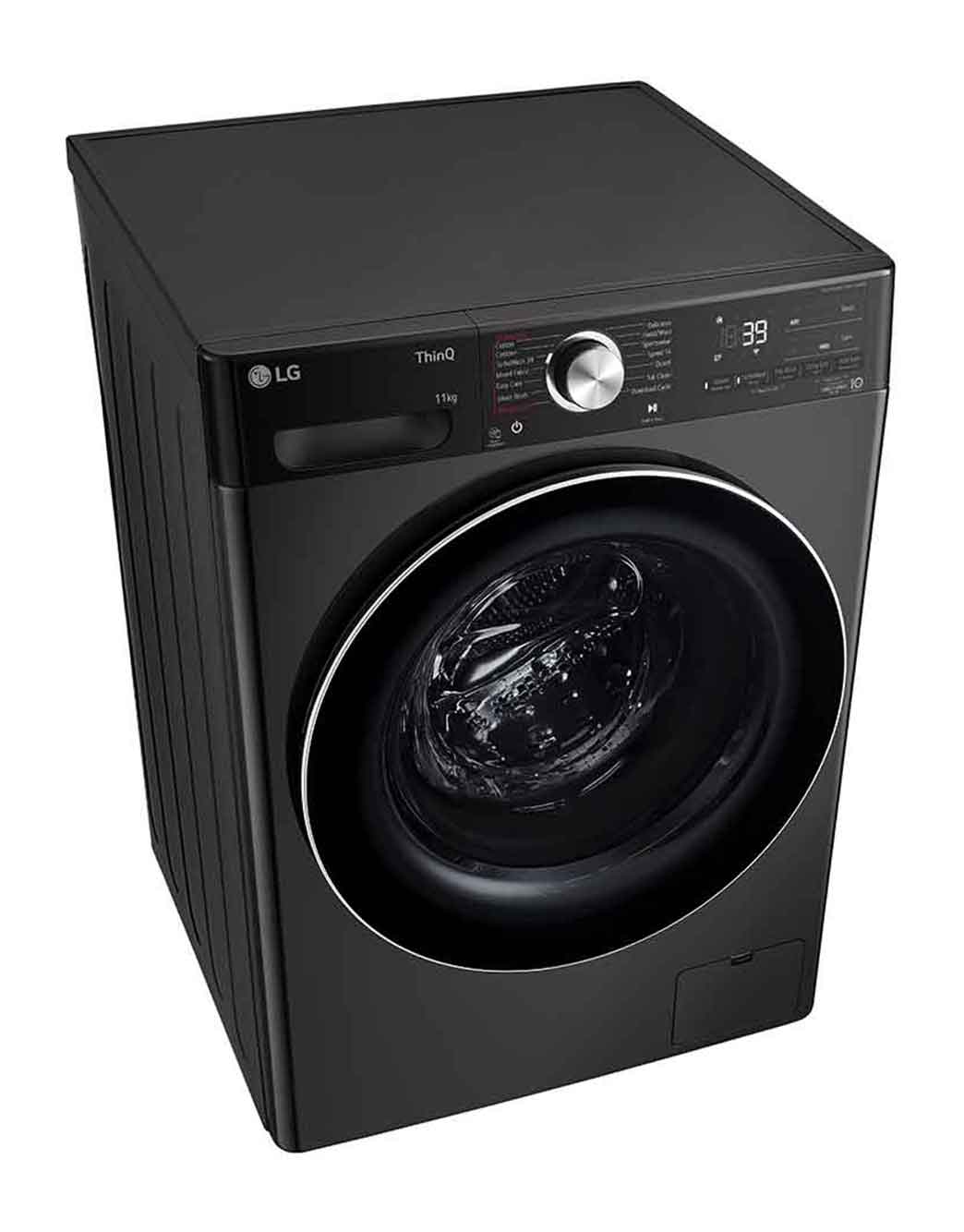 11KG AI DD™ Front Load Washing Machine in Black | LG SG