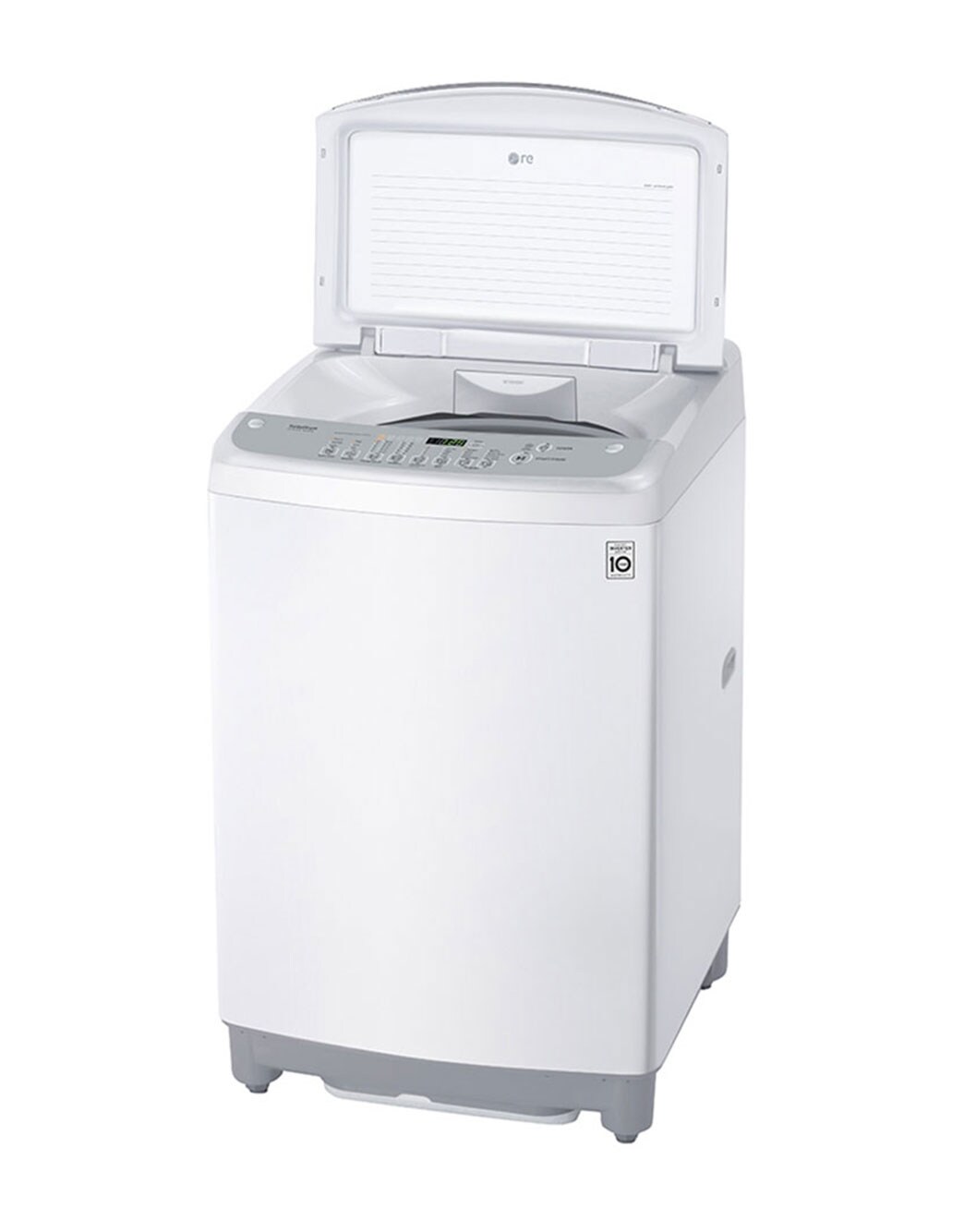 8KG Smart Inverter Top Load Washing Machine, White | LG SG