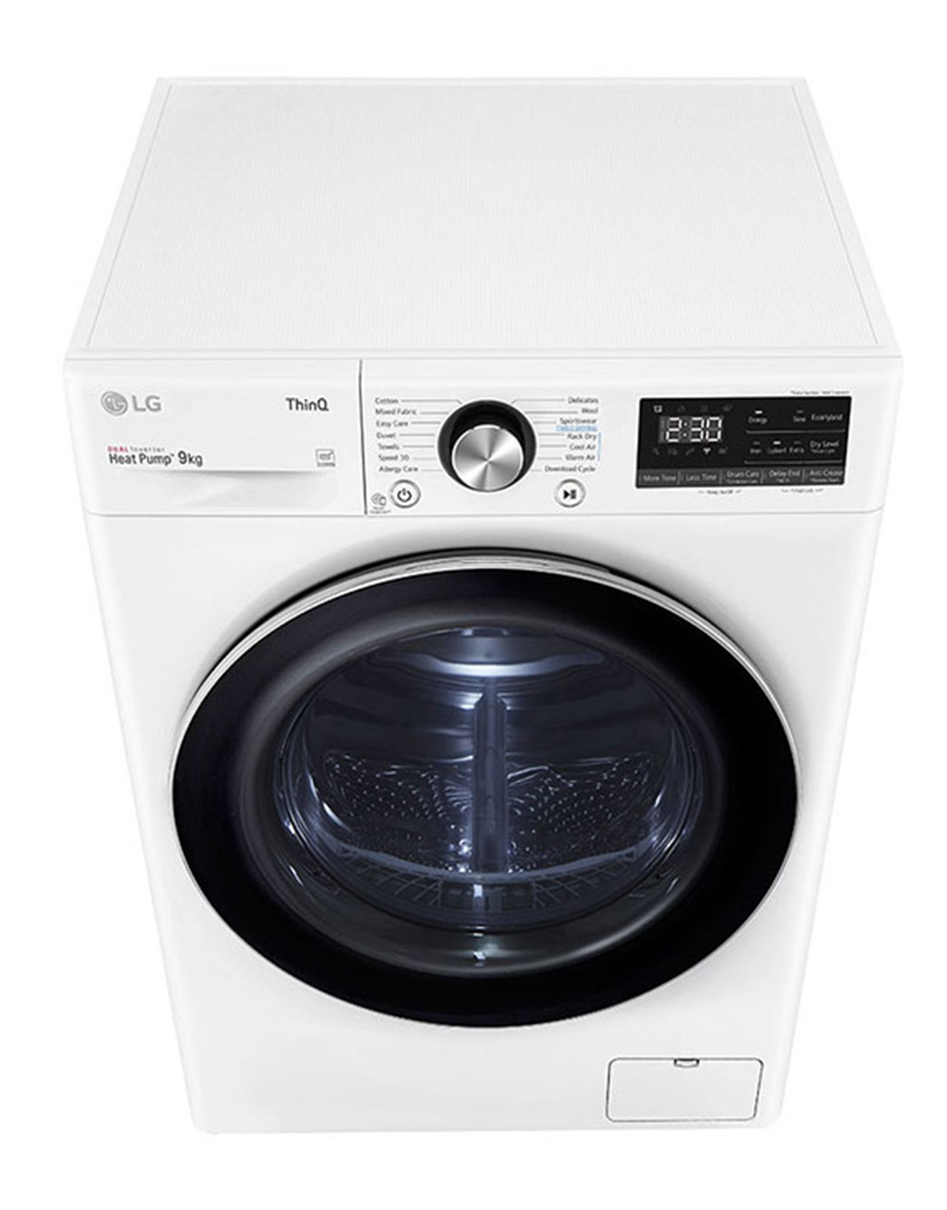9KG Dual Inverter Heat Pump™ Dryer in White | LG SG