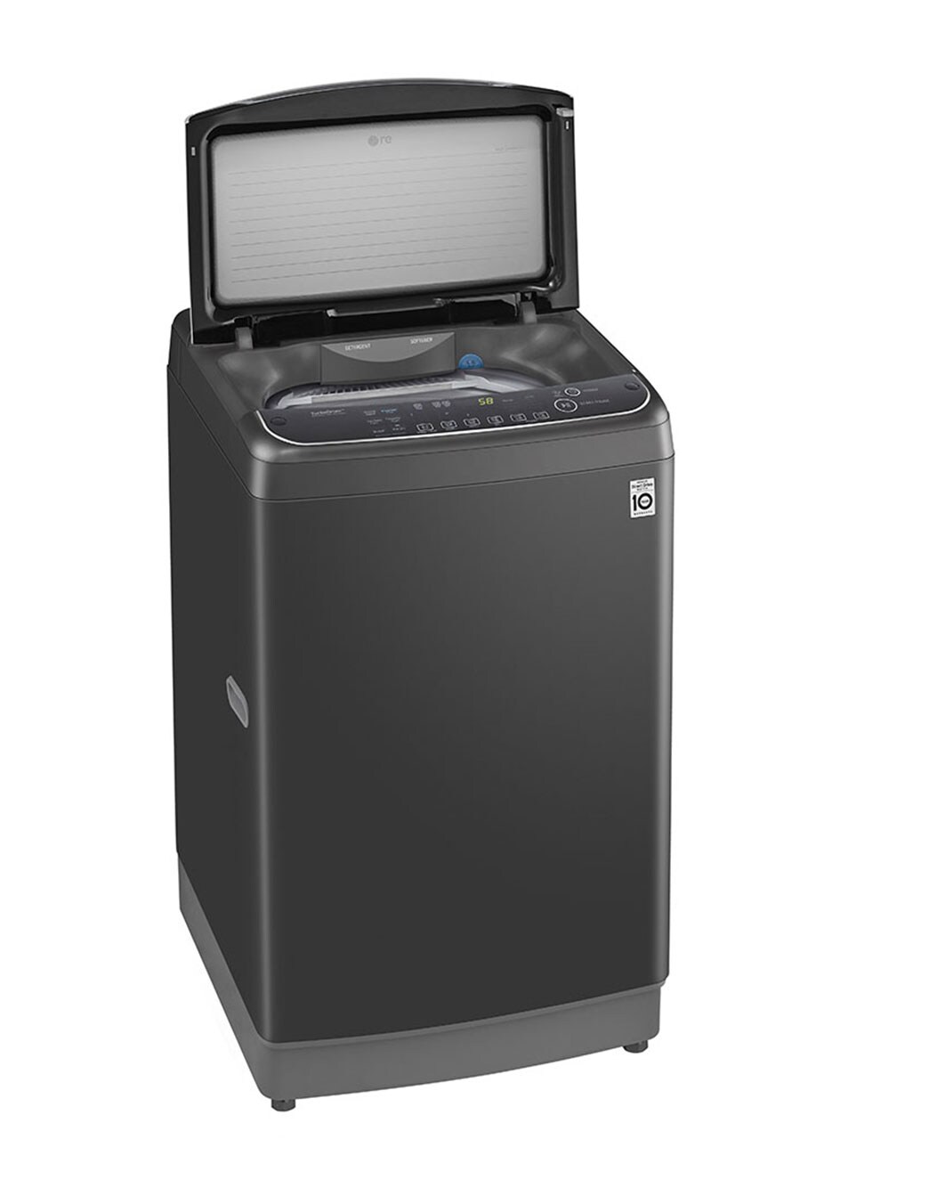 11KG TurboWash3D™ Top Load Washing Machine in Black | LG Singapore