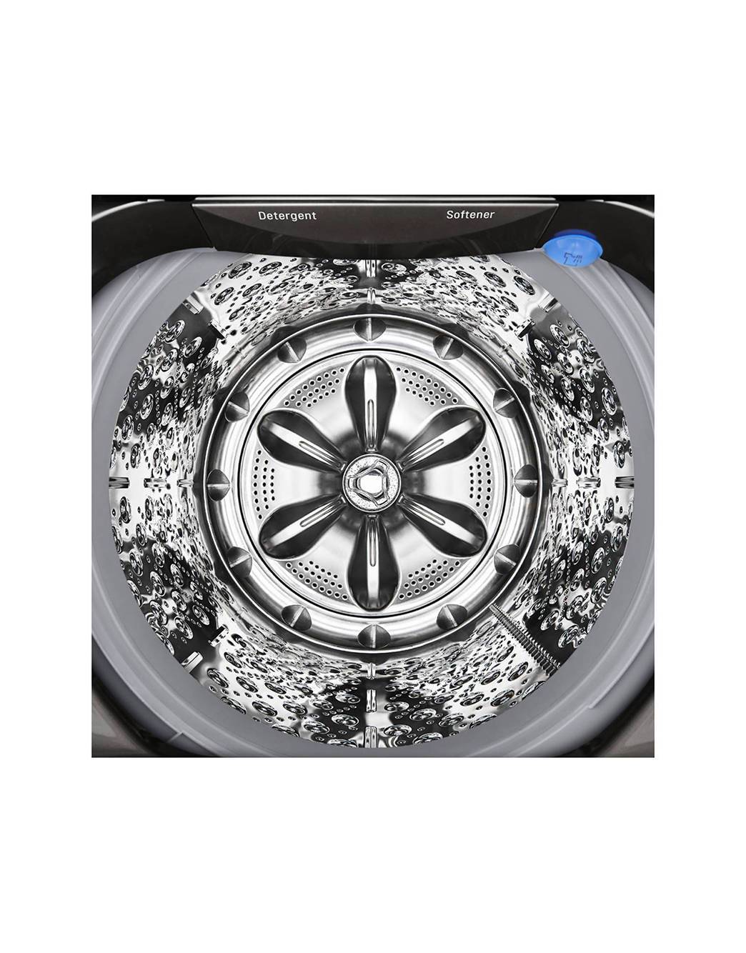 13KG Top Load Washing Machine TurboWash3D™ in Black | LG SG