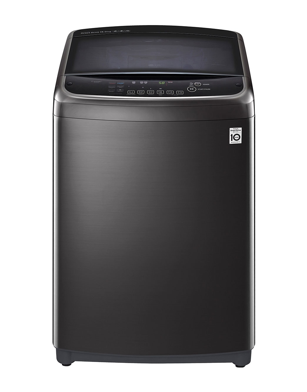 17KG Top Load Washing Machine TurboWash3D™ in Black | LG SG