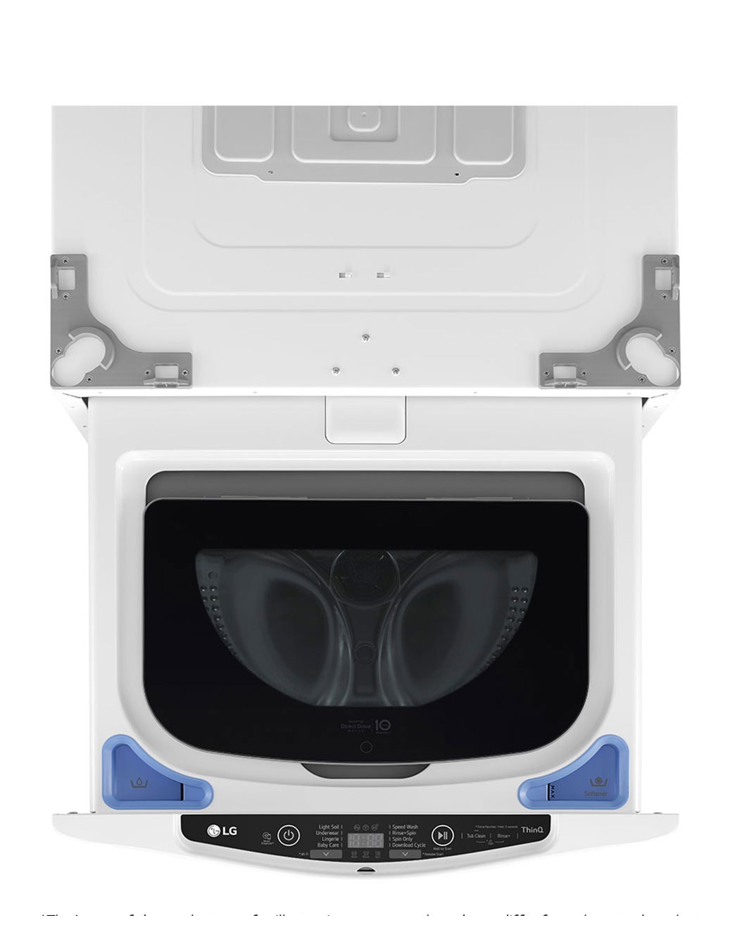 2.5KG TWIN Load Smart Washing Machine in White | LG SG