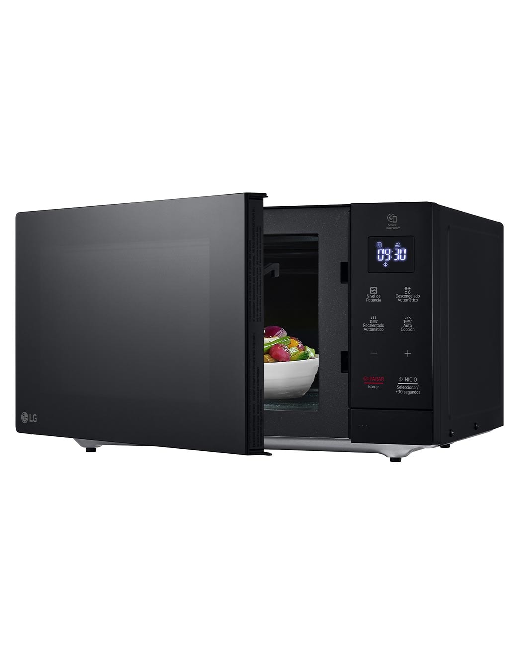 30L Smart Inverter NeoChef® Microwave Oven in Black | LG SG | LG SG