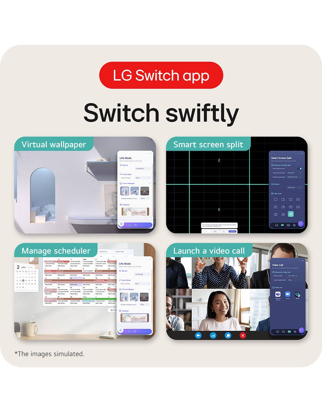 24” IPS Full HD monitor with USB-C - 24MS570B-B | LG SG