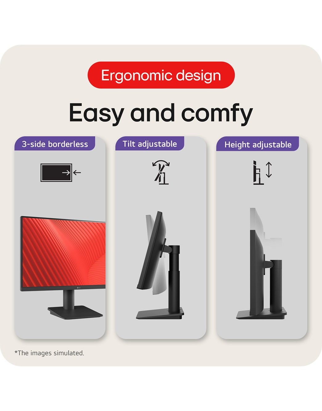 24” IPS Full HD monitor with USB-C - 24MS570B-B | LG SG