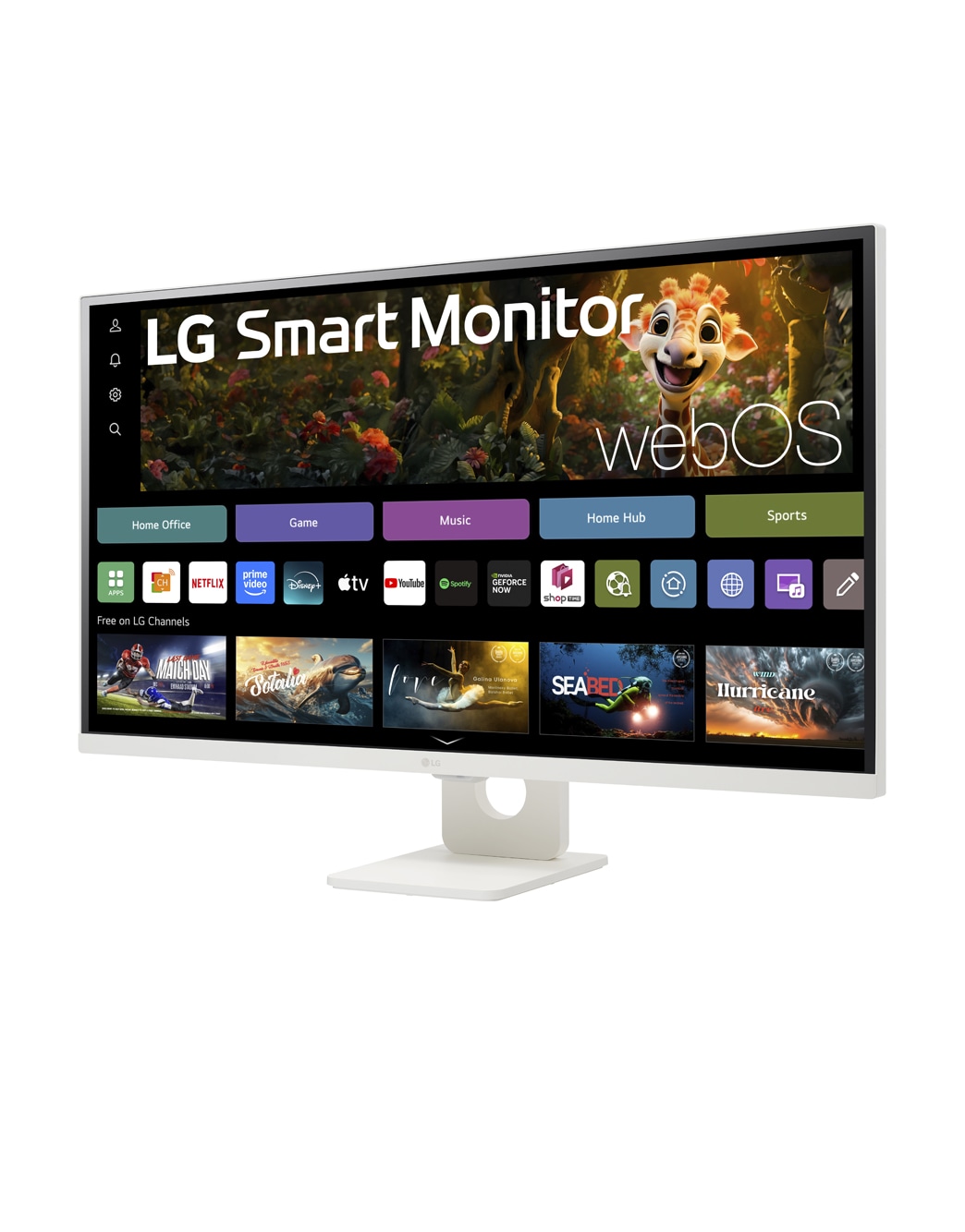 LG 32” 4K UHD Smart Monitor with webOS - 32SR73U-W | LG Singapore