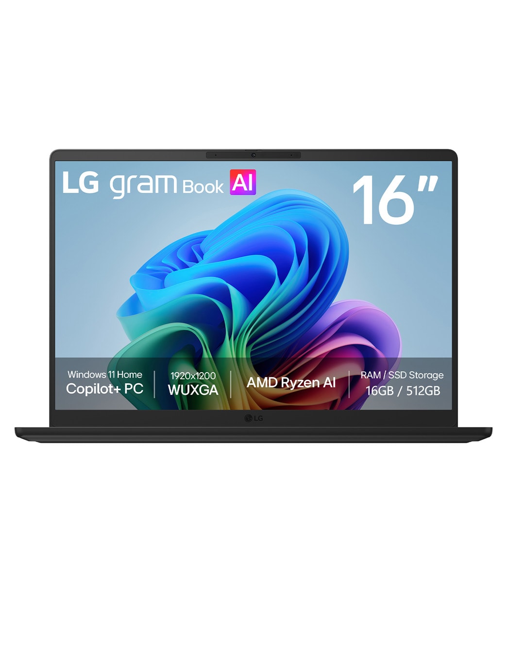 16-Inch LG gram Book | Copilot+ PC | Windows 11 Home | Lightweight Dual ...