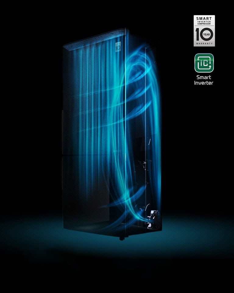 462L Bottom Freezer with Smart Inverter Compressor in Prime Silver - GB ...