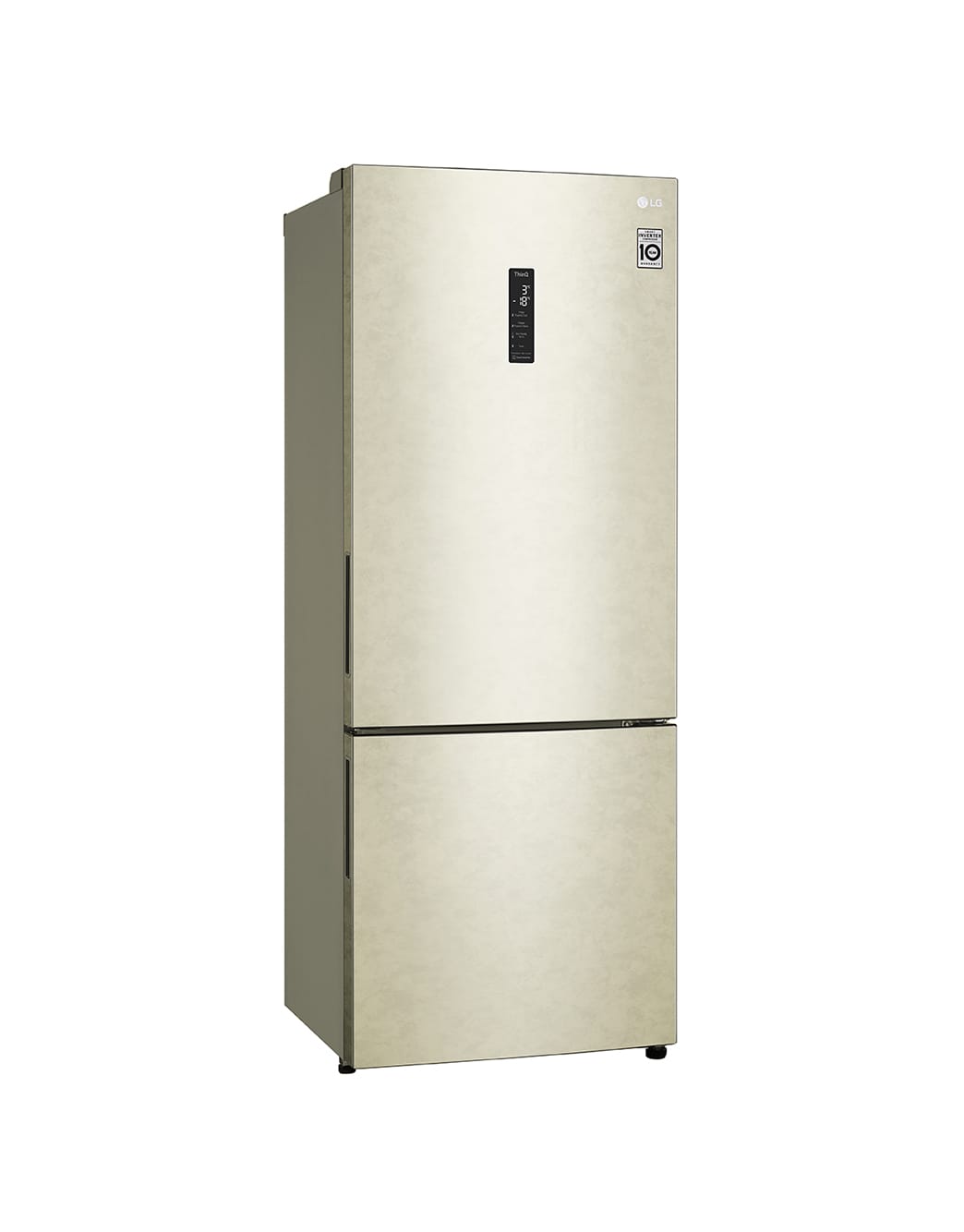 462L Bottom Freezer Refrigerator in Beige | LG SG | LG SG