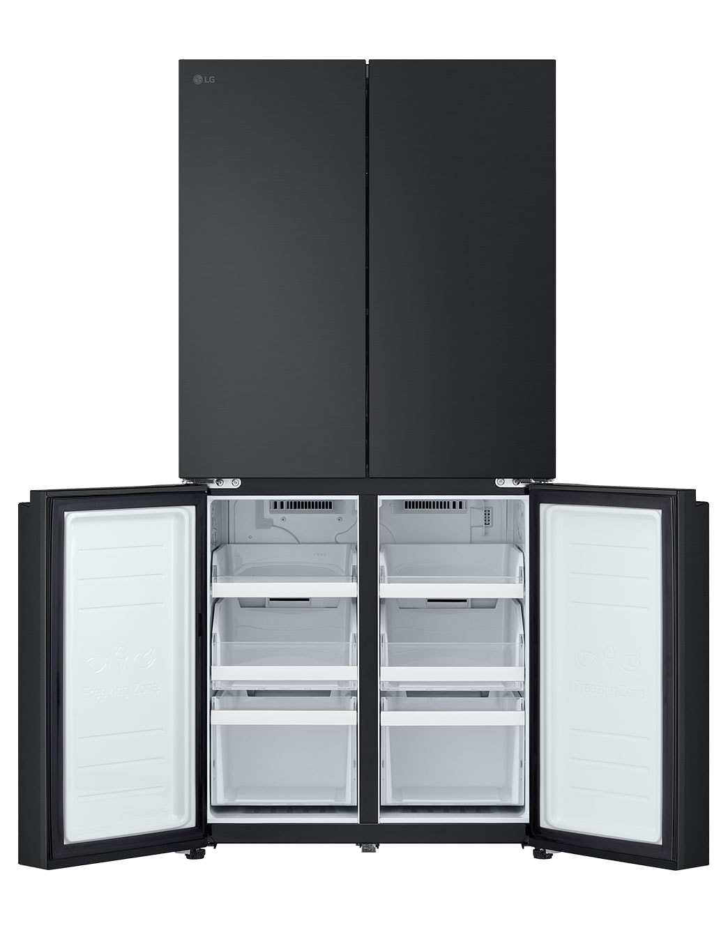 464L Multi-Door Refrigerator in Essence Matte Black | LG Singapore