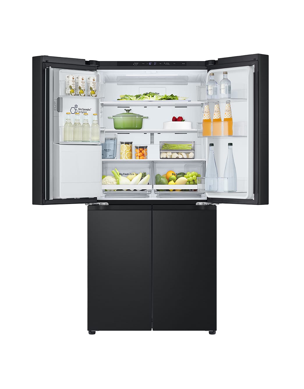427L Multi Door Refrigerator in Essence Matte Black | LG Singapore