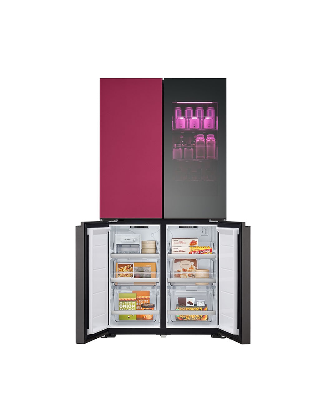 527L InstaView® Fridge with MoodUP™ LED Colour Panel | LG SG