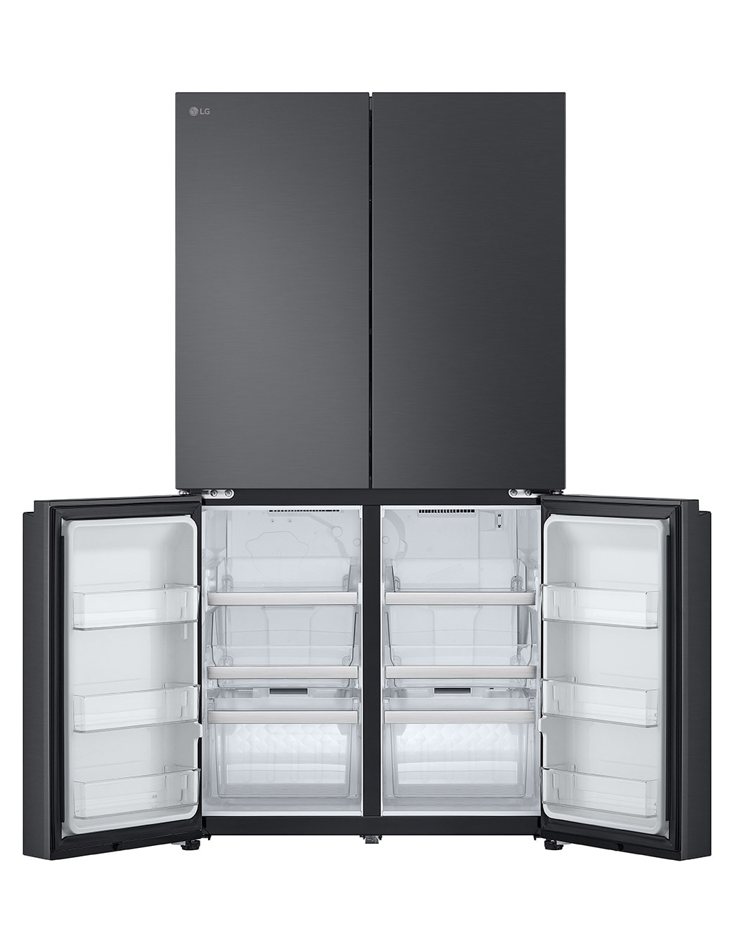 601L Multi Door Refrigerator in Essence Black Steel | LG Singapore