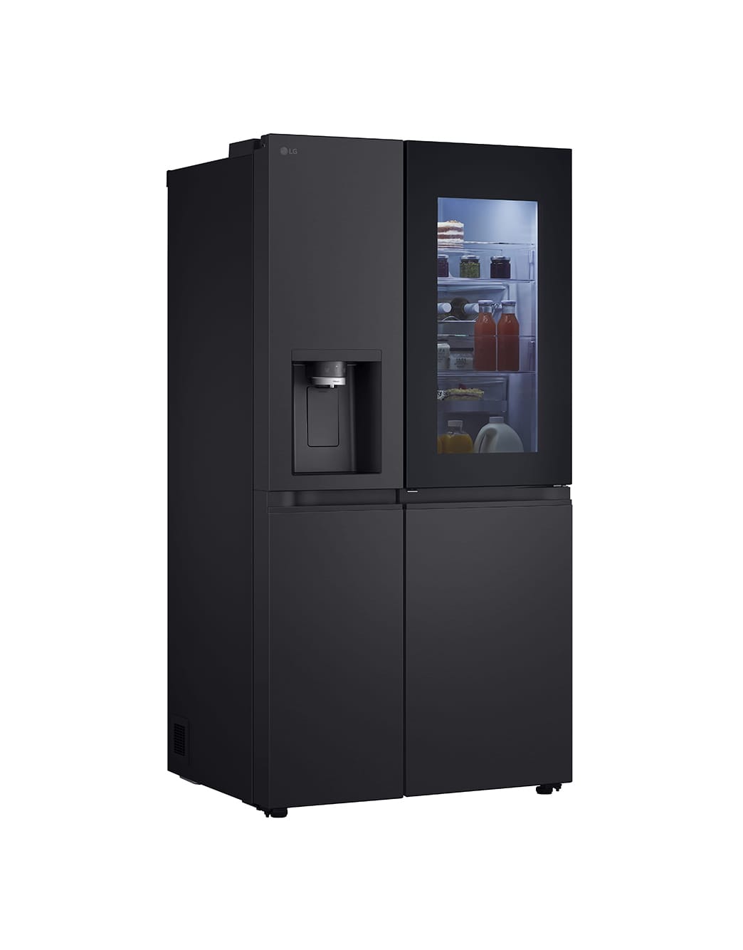 628L InstaView® Fridge in Essence Black Steel | LG SG