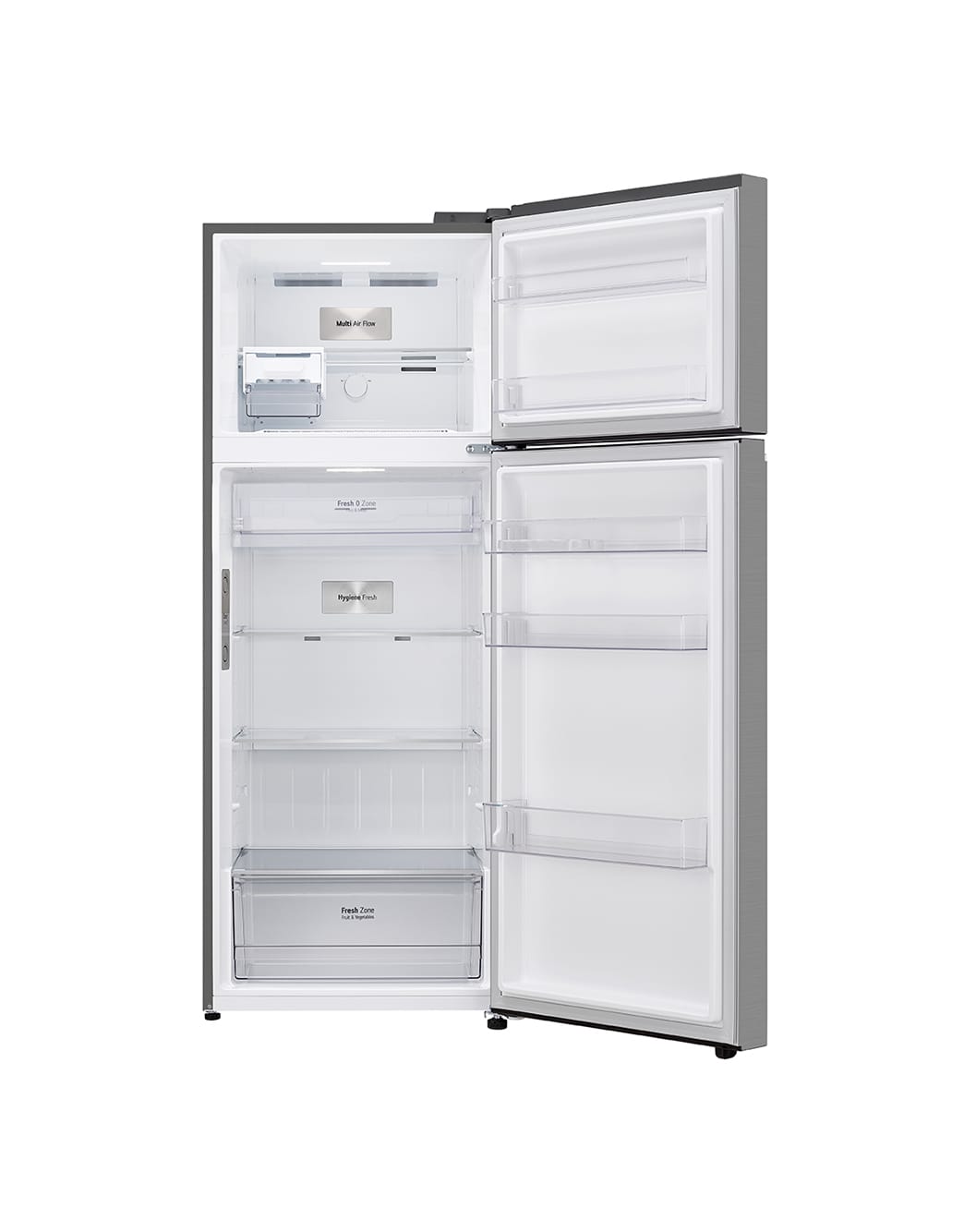 461L Top Freezer Refrigerator in Prime Silver | LG SG