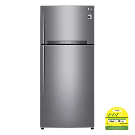 LG 475L Top Freezer in Platinum Silver | LG SG