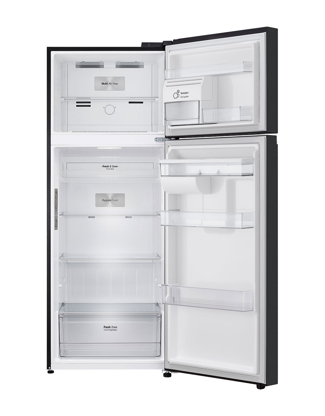 449L Top Freezer Refrigerator in Essence Matte Black | LG Singapore