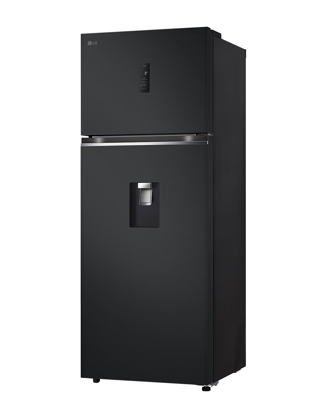 449L Top Freezer Refrigerator in Essence Matte Black | LG Singapore